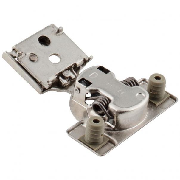1/2" Overlay Compact Soft-close Hinge with Dowels. – DecorHardware.com