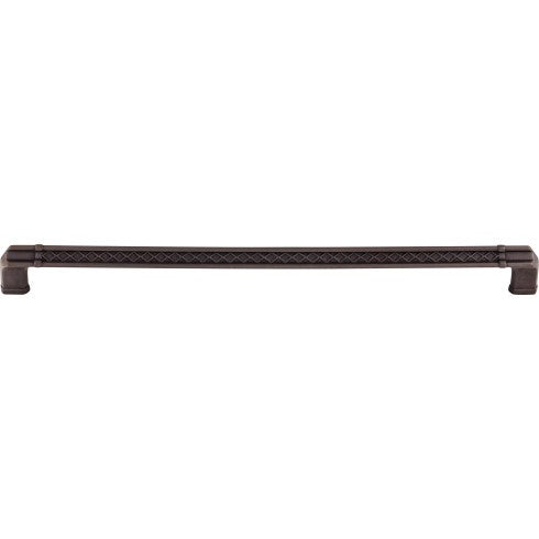 Tower Bridge Pull 12 Inch (c-c) - Sable - SAB – DecorHardware.com